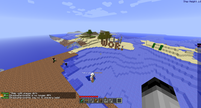 Dirt Ocean - RetroMC