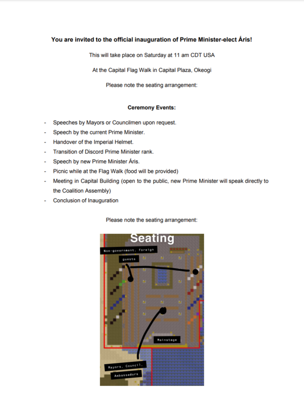 First Prime Minister Election - RetroMC