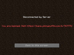 Integrated Legacy Minecraft Ban System - RetroMC