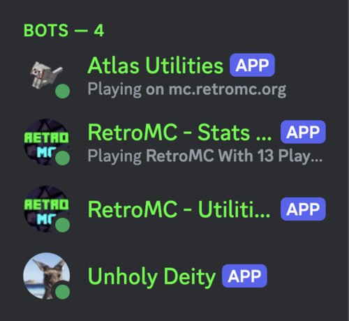 Bots - RetroMC